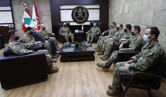 Army Chief meets SOJTF-Levant Commander | National News Agency