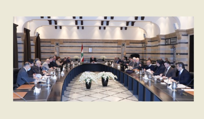 Cabinet session concludes at Grand Serail, to be resumed tomorrow ...