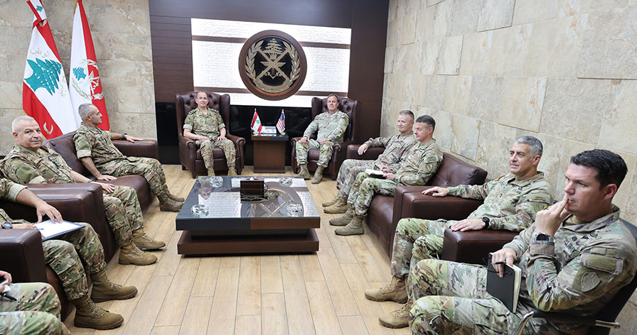 Army Commander meets U.S. Central Command Chief | National News Agency