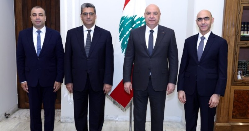 President Joseph Aoun welcomes three newly appointed Lebanese ...