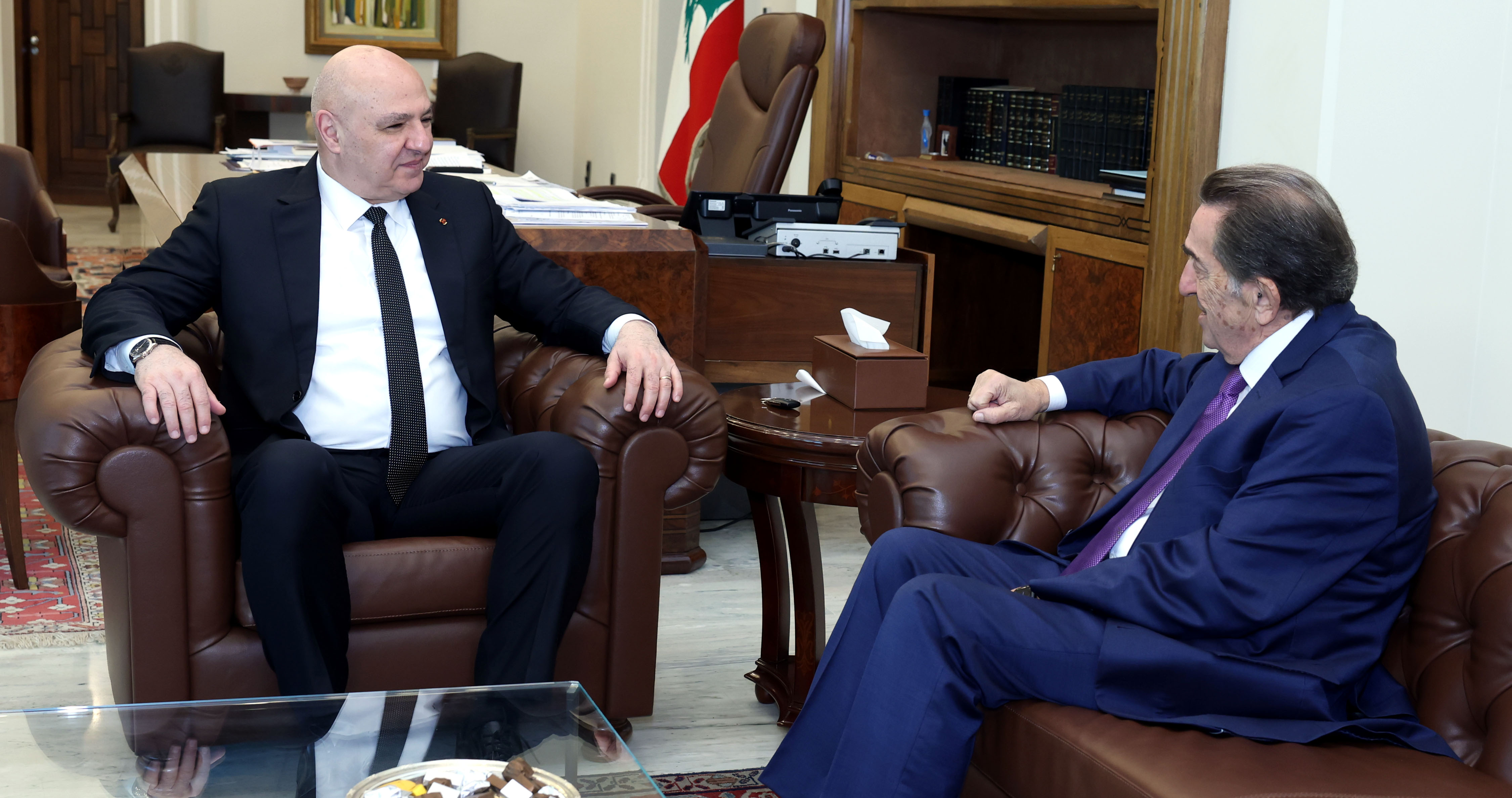 President Joseph Aoun receives MP Abou Faour, discusses general ...